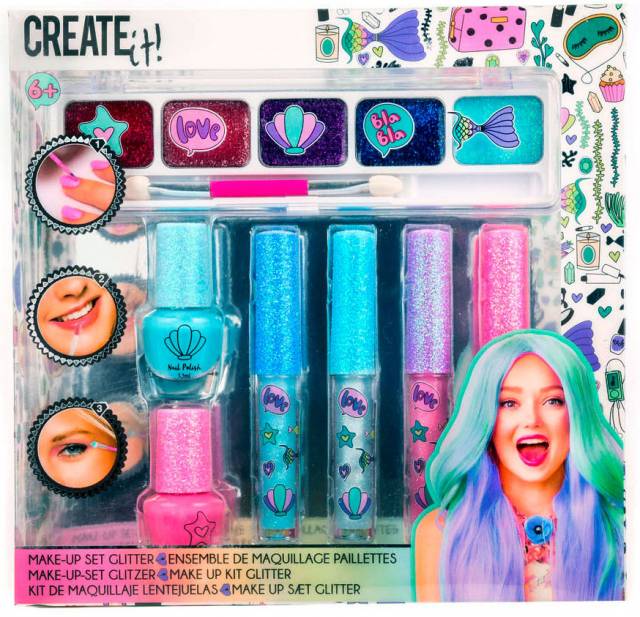 Create it! Sellő smink készlet 7 db-os - Budapest - Játék, Hobbi