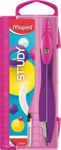 MAPED Körző, heggyel, MAPED "Study Pop", vegyes színek - Budapest ...