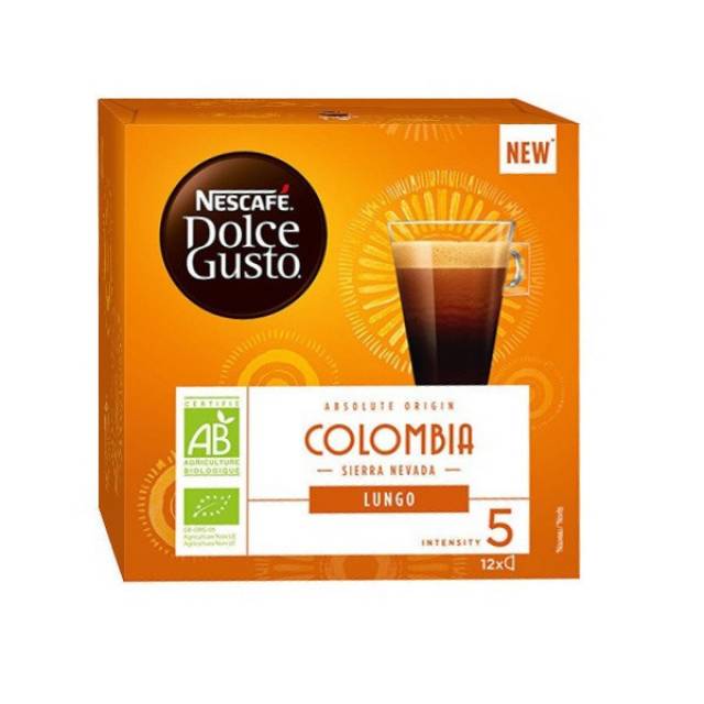Kávékapszula NESCAFE Dolce Gusto Lungo Columbia 12 kapszula/doboz ...