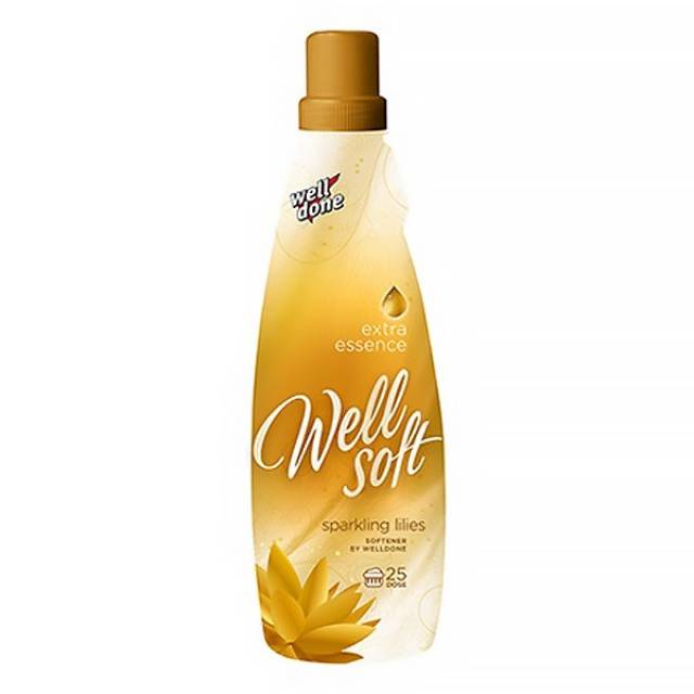Öblítő koncentrátum WELL DONE Well Soft Sparkling Lilies arany 1liter ...