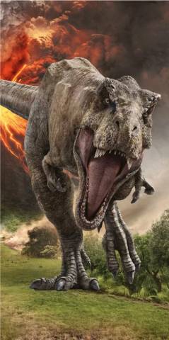 Jurassic World törölköző fürdőlepedő volcano - Székesfehérvár - Otthon ...