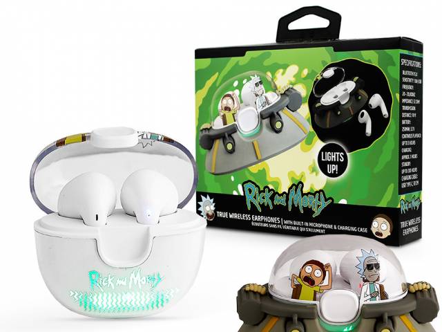 Rick and Morty TWS Bluetooth sztereó headset v5.0 + töltőtok - Rick and ...