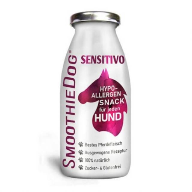 SmoothieDog Sensitivio Lóhús Smoothie Allergiás Kutyáknak 250ml (KÖZELI ...