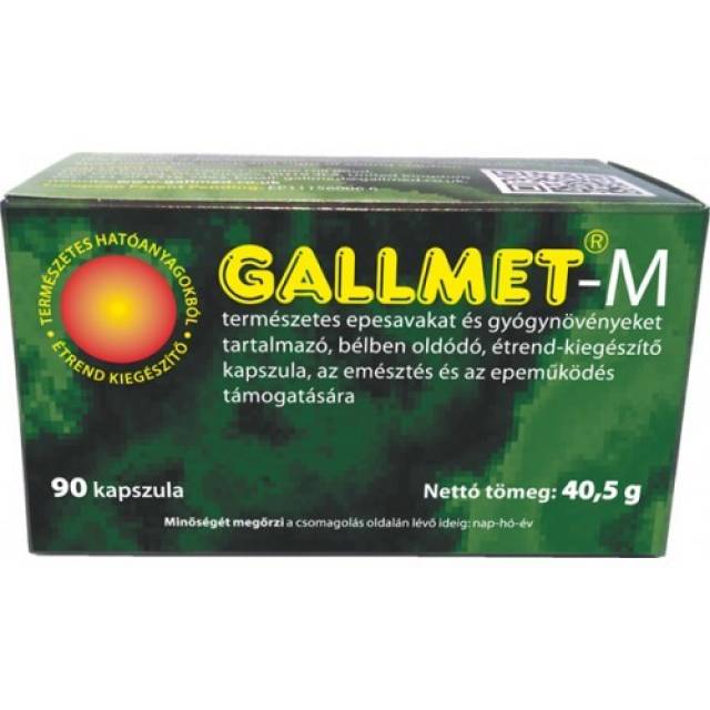 Gallmet-M kapszula (90 db) - Pécs - Egészség, Szépség
