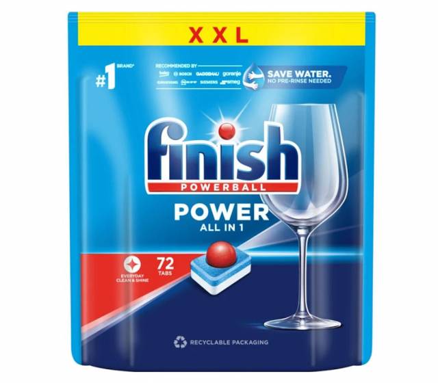 Finish Power All-In-1 Fresh 72 db mosogatógép tabletta - Budapest ...