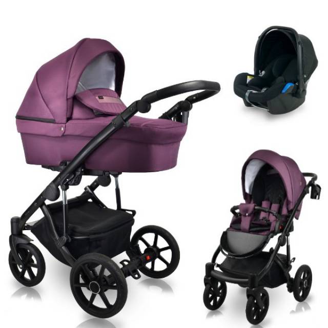 Bexa Line Pastel multifunkciós babakocsi 3in1 - L15 Violet + K2 Kite - Budapest - Babakocsi ...