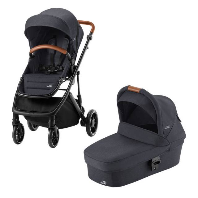 Britax Römer Strider M sport babakocsi + Strider M mózeskosár - Black ...