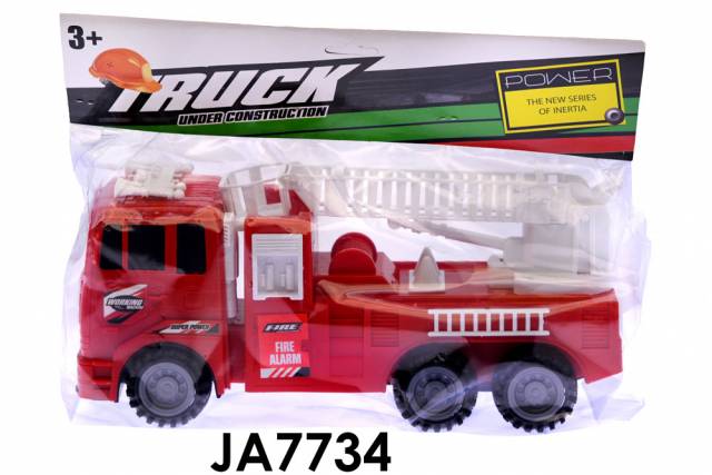 Tűzoltó autó, létrás, 31 cm, 35x18+ cm zacsk. - Budapest - Játék