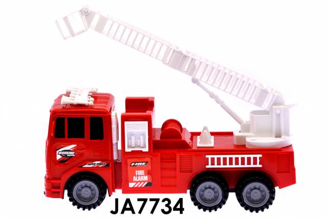 Tűzoltó autó, létrás, 31 cm, 35x18+ cm zacsk. - Budapest - Játék