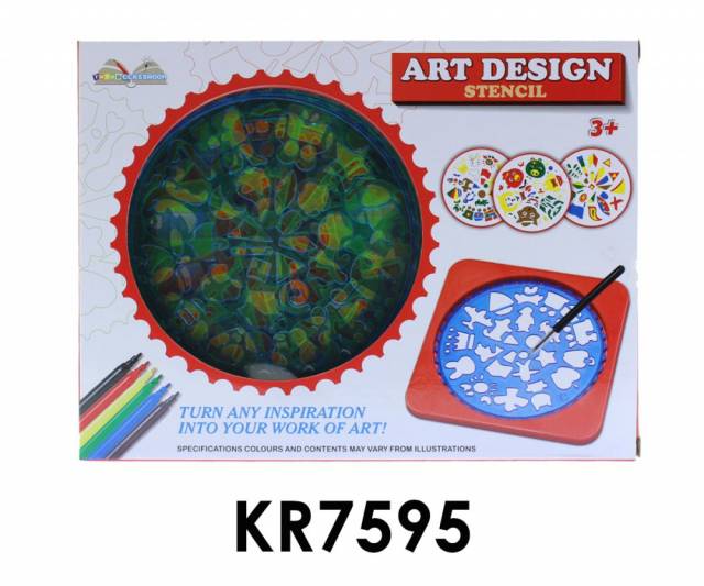 Spirálos rajzoló készlet, Mandala szerű, 25x18 cm dobozos - BATC ...