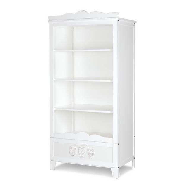 Klups Marsell kiságy leesésgátlóval és ágyneműtartóval 70x140 + nyitott ...