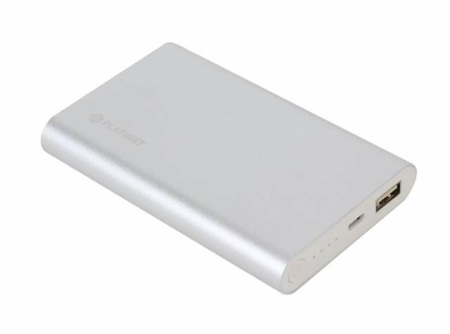 Platinet PMPB10AS 10000mAh Polymer Alu Power Bank Ezüst - Nyíregyháza ...