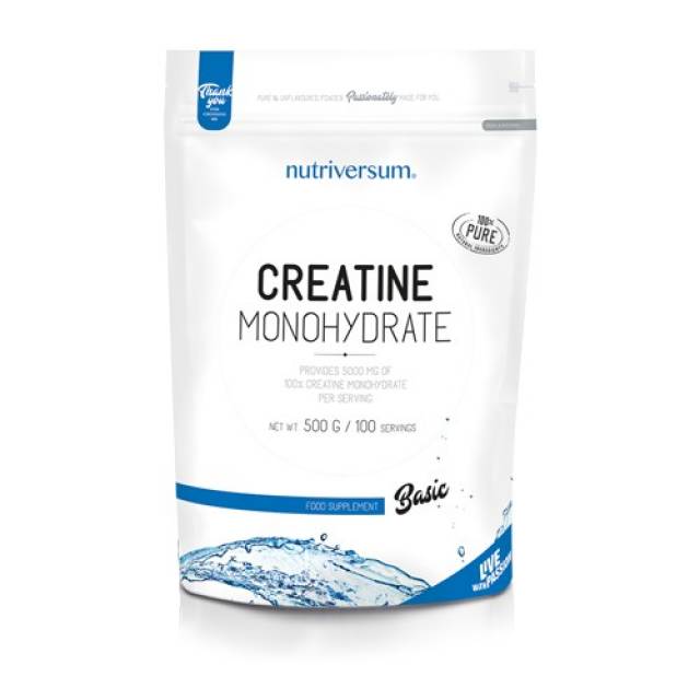 BASIC Creatine Monohydrate 500g - Nutriversum - Újkígyós - Egészség ...