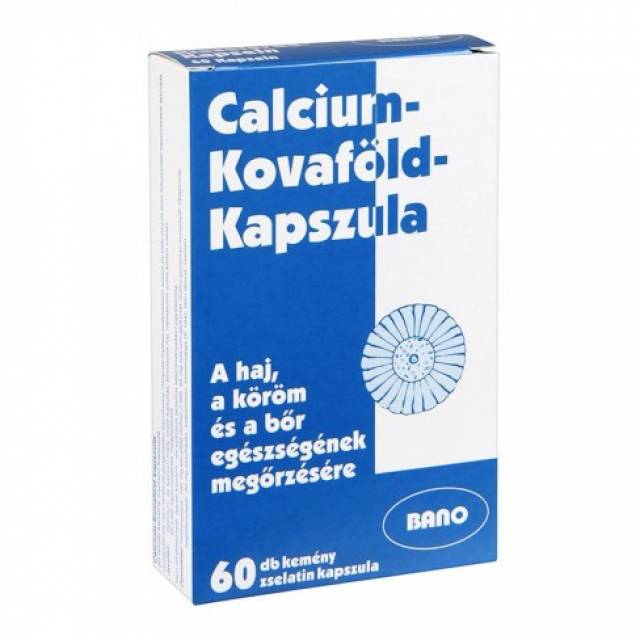 HERBÁRIA BÁNÓ -FÉLE CALCIUM KOVAFÖLD KAPSZULA 60 DB - Bánó - Budapest ...