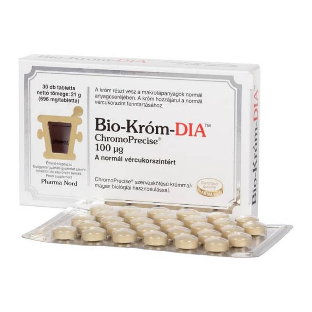 BIO-KRÓM-DIA TABLETTA 30 DB - Budapest - Egészség, Szépség