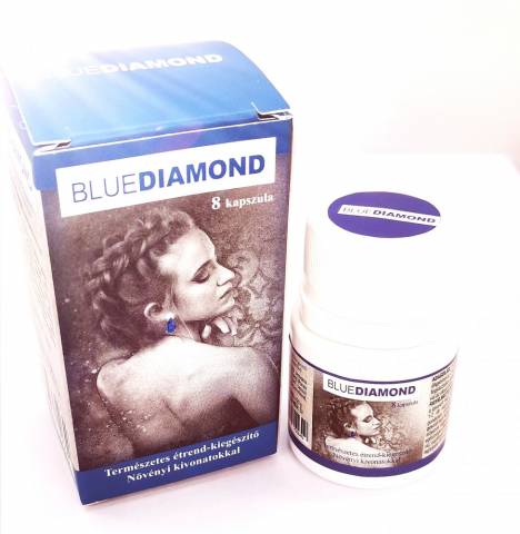 BLUE DIAMOND FOR MEN POTENCIANÖVELŐ KAPSZULA - 8 DB - Budapest ...