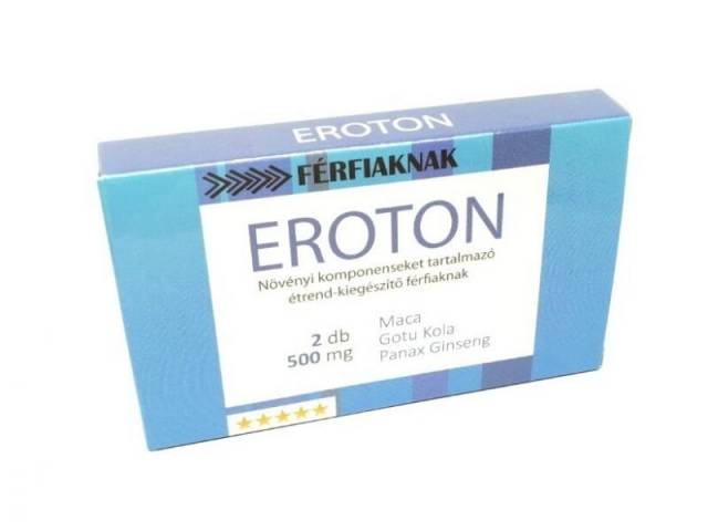 EROTON POTENCIANÖVELŐ KAPSZULA - 2 DB - Budapest - Egészség, Szépség