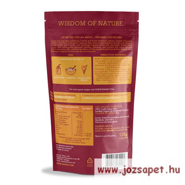 Iswari Csoki Chips, Bio, 125g - Debrecen - Egyéb eladó