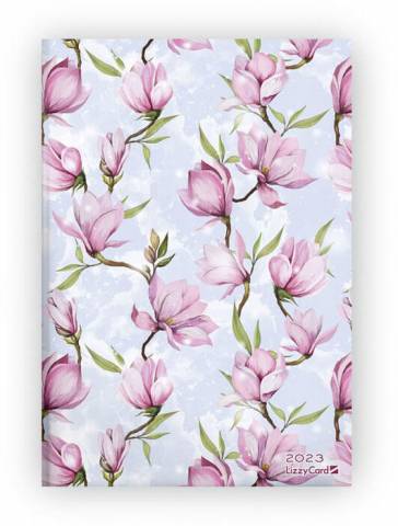 Lizzy Calendar határidőnapló, heti tervező, B5, szivacsos borító, 2023 ...