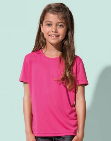 Gyerek rövid ujjú póló Stedman Sports-T Kids XL, Karmazsinvörös ...