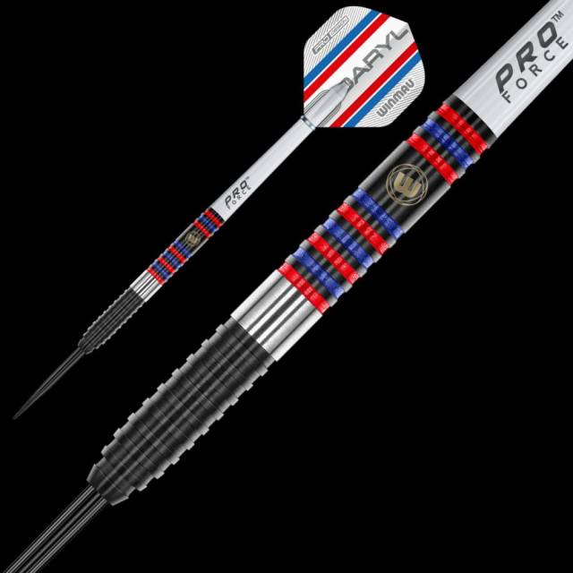 DART SZETT STEEL WINMAU DARYL GURNEY PRO-SERIES 23G, 85% WOLFRAM ...