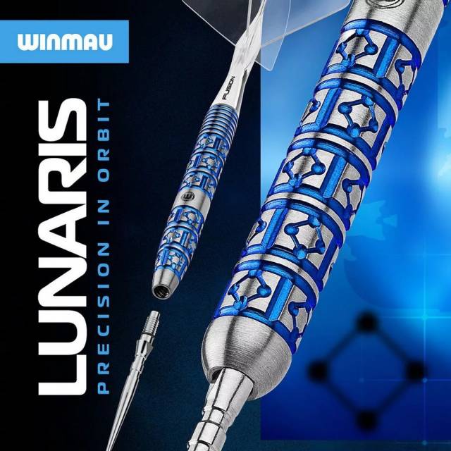Dart szett steel Winmau SP Lunaris Parallel 23g, 90% - gravírozott ...