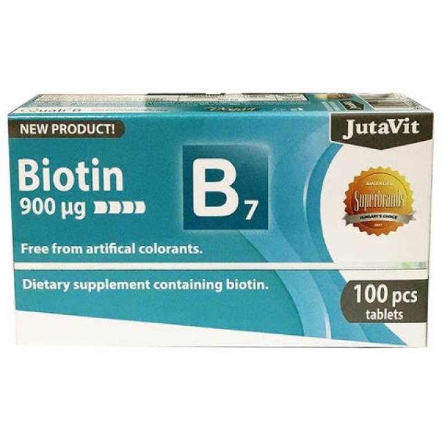 JutaVit Biotin – B7-vitamin tabletta – 100db - Budapest, 1078 Bp ...