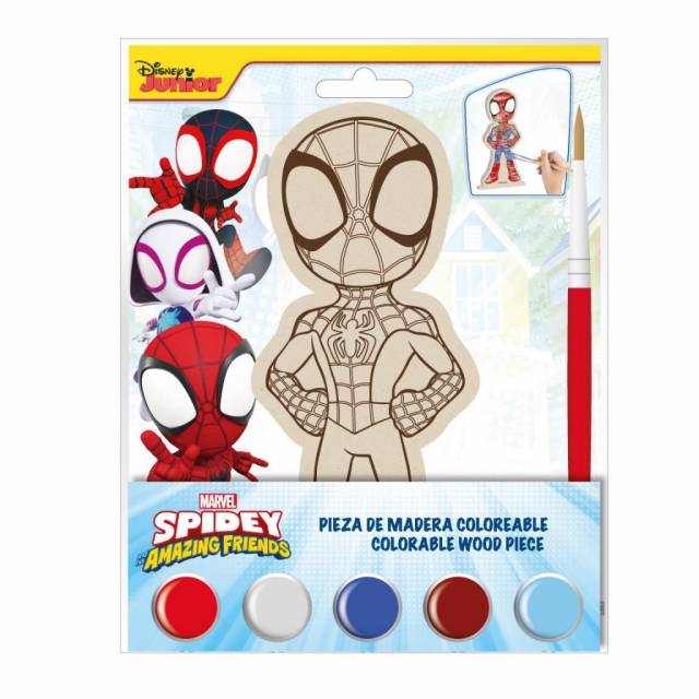 Pókember Spidey festhető fa figura - Kapuvár - Játék, Hobbi