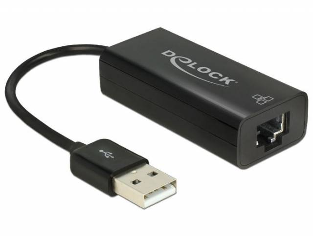 DeLock USB 2.0 > LAN 10/100 Mbps Adapter - Budapest - Elektronika
