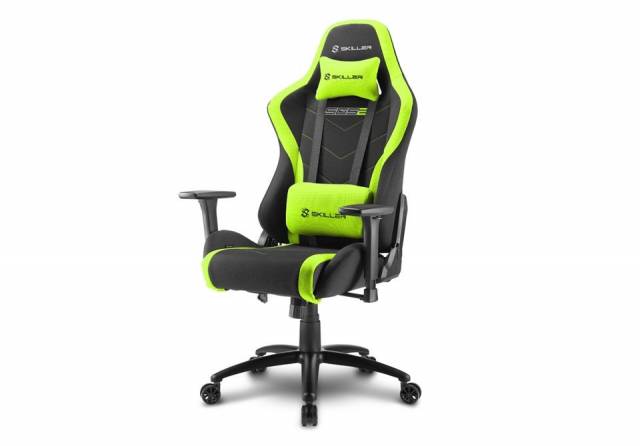 Sharkoon Skiller SGS2 Gaming Chair Black/Green - Budapest - Videojáték ...