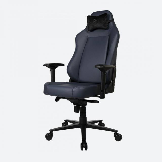 Arozzi Primo Full Premium Leather Gaming Chair Blue - Budapest ...