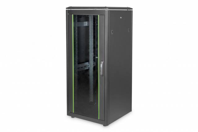 Digitus DN-19 26U-6/6-B-1 Szabadon álló Rackszekrény Black - Budapest ...