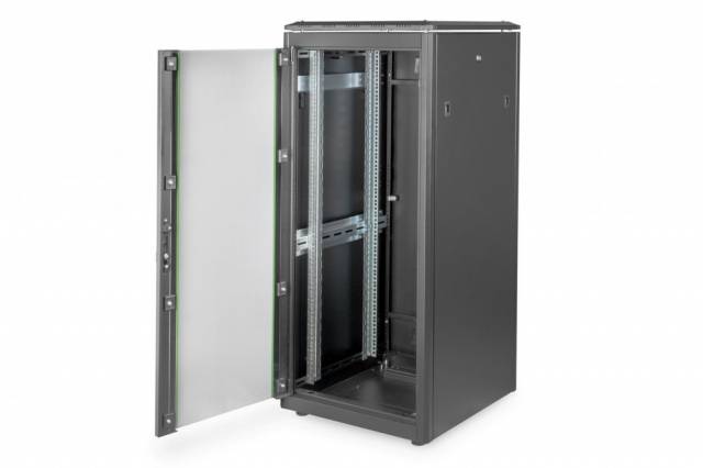 Digitus DN-19 26U-6/6-B-1 Szabadon álló Rackszekrény Black - Budapest ...