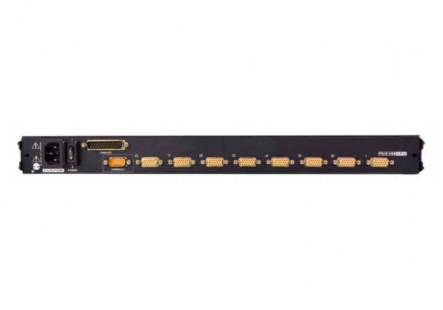 ATEN CL5708 8-Port PS/2-USB VGA Single Rail LCD KVM Switch - Budapest ...