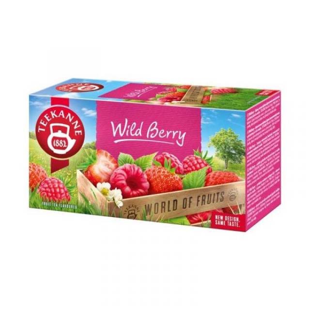 Teekanne eper és málna ízű gyümölcstea 40 g - Budapest - Egészség, Szépség