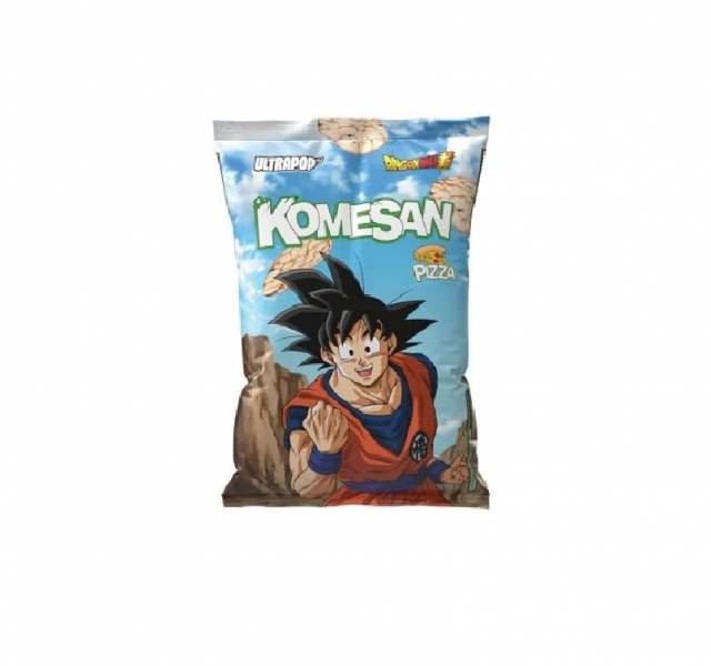 UltaPop Komesan Dragon Ball Z Goku Rice Chips Pizza - pizza ízű ...