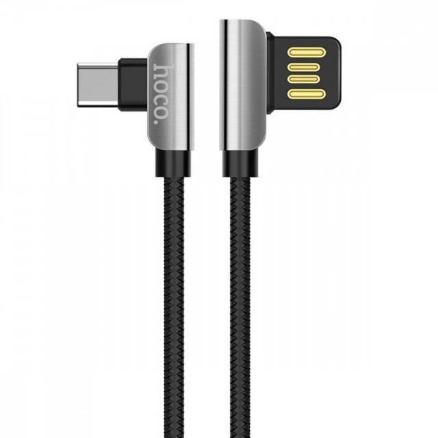 Usb Töltő és Adatkábel Usb Type C 120 Cm Gyorstöltés Derékszögű