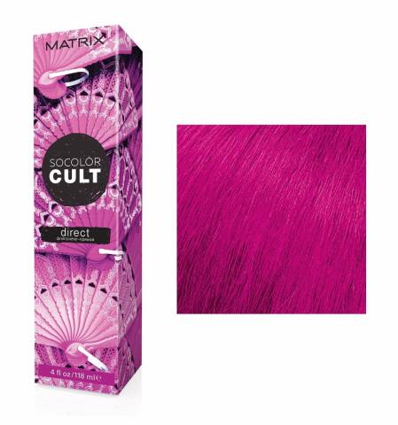 Matrix SoColor Cult Direkt Pigment fizikai hajszínező Fuchsia, 118 ml ...