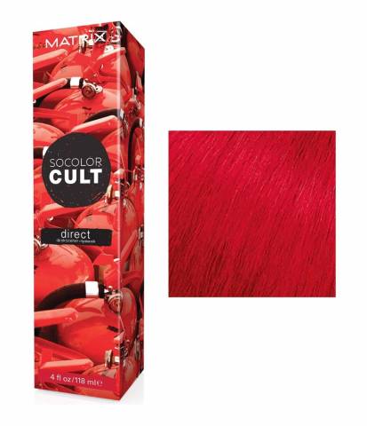 Matrix SoColor Cult Direkt Pigment fizikai hajszínező Red Hot, 118 ml ...