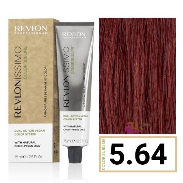 Revlon Revlonissimo Color Sublime vegán ammóniamentes hajfesték 5.64 ...