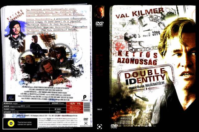 KETTŐS AZONOSSÁG (2010) DVD - Val Kilmer, Izabella Miko - Budapest XIII ...