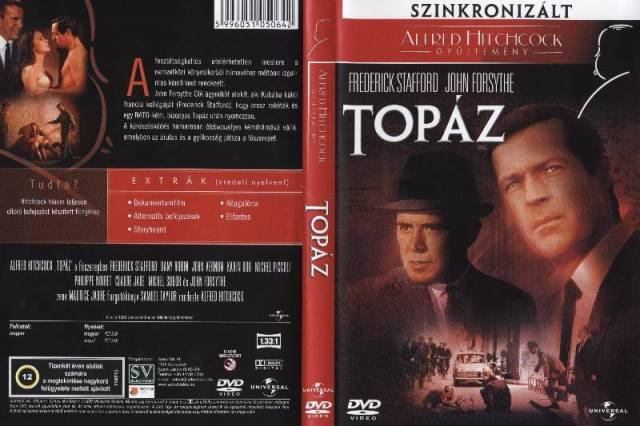 ALFRED HITCHCOCK: TOPÁZ (1969) DVD - Budapest XIII. kerület - Film, DVD