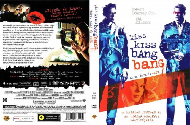 KISS KISS BANG BANG (2005) DVD [FHE] - Robert Downey Jr, Val Kilmer, Michelle Monaghan ...