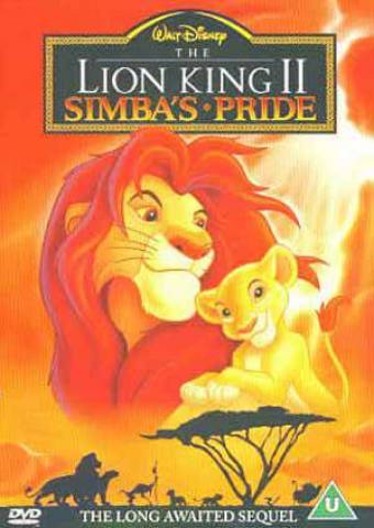 THE LION KING II: SIMBA'S PRIDE - AZ OROSZLÁNKIRÁLY 2: SZIMBA ...
